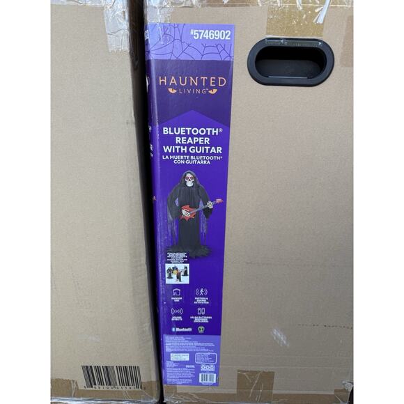 Haunted Living | Holiday | Haunted Living 6ft Animatronics Reaper With ...